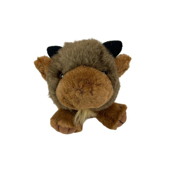 Swibco | Toys | Vintage Swibco Puffkins 4 Biff Buffalo Bison Bean Plush ...
